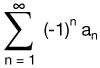 Alternating series