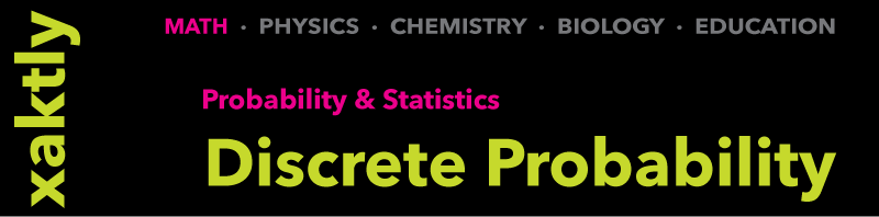 Discrete probability