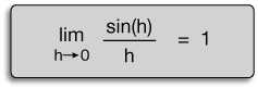 Derivatives of trig. functions