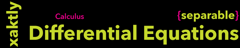 Differential equations