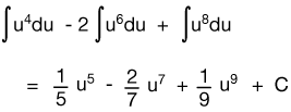 Trigonometric integrals