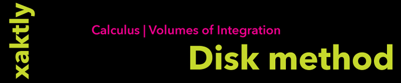 Volume by disks